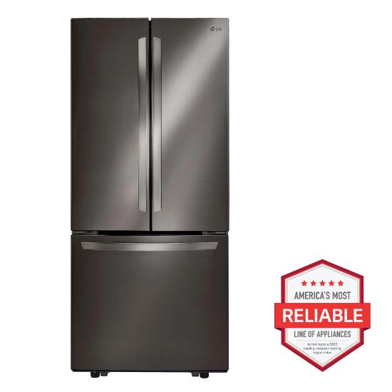 LG French Door Refrigerator with Ice maker LFCS22520D | ABC